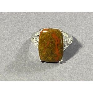 D'Joy | Jewelry | Designer Djoy 925 Multicolor Jasper Ring Size 7 ...